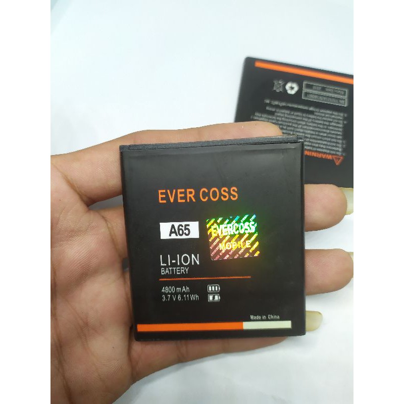 Jual BATERAI BATTERY BATU BATRE EVERCROSS A65/EVER CROSS A65 DOUBLE ...