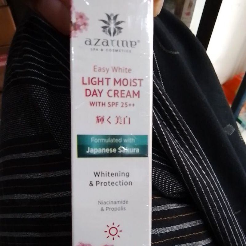 Jual azarine easy white day/night cream with japanese sakura | Shopee ...