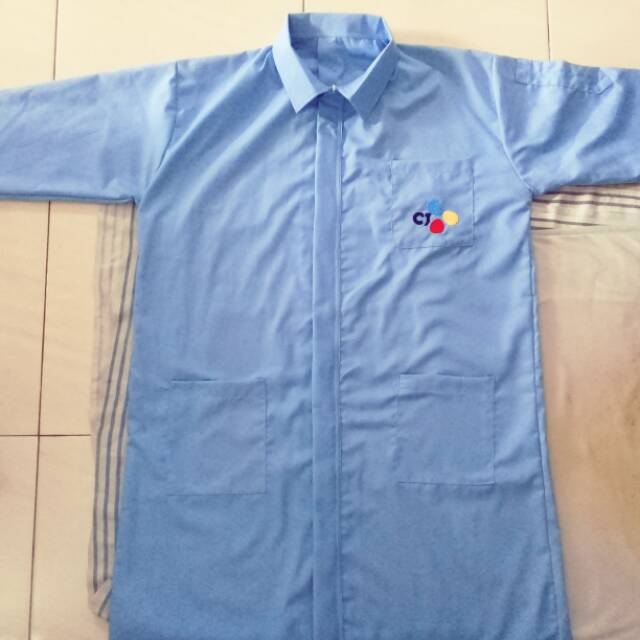 Jual Jas laboratorium Resleting Lengan panjang | Shopee Indonesia