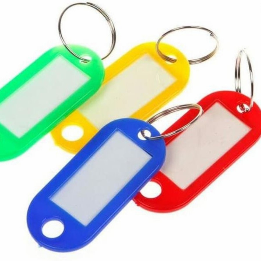Jual Gantungan Label Kunci / Key ring / Label tag | Shopee Indonesia