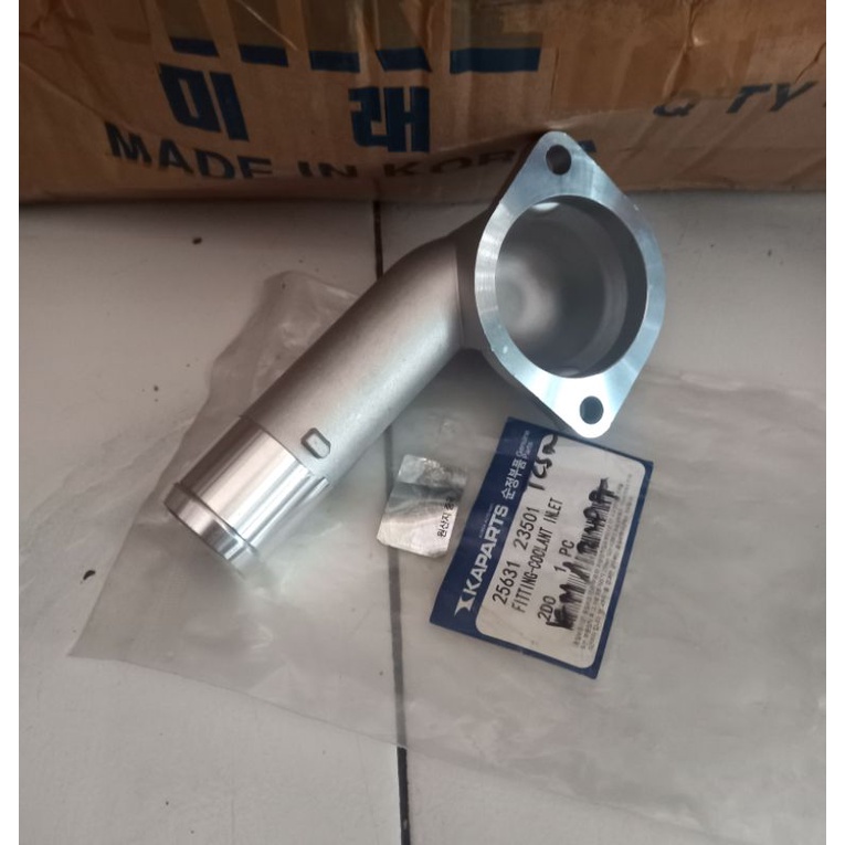 Jual pipa Fitting fiting coolant colant water inlet hyundai tucson lama ...
