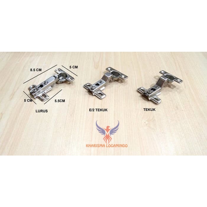 Jual Khrsma JKT - Engsel Pintu Lemari Engsel Sendok Mini HUBEN 26mm ...