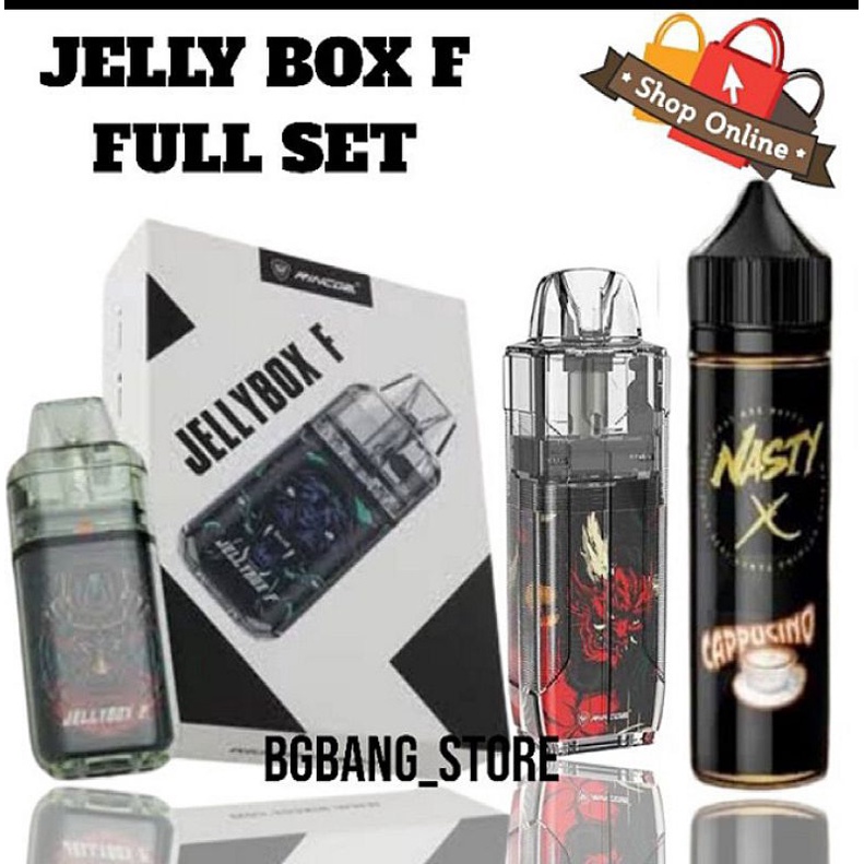 Jual VAPOOR VAPE JELLY BOX F 100%AUTHENTIC FULLSET | Shopee Indonesia