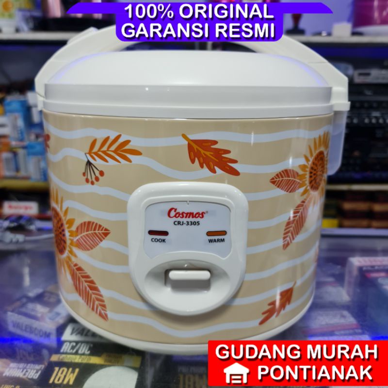 Jual Rice cooker Cosmos CRJ 3305 / Magic com cosmos 1,8liter / magicom ...