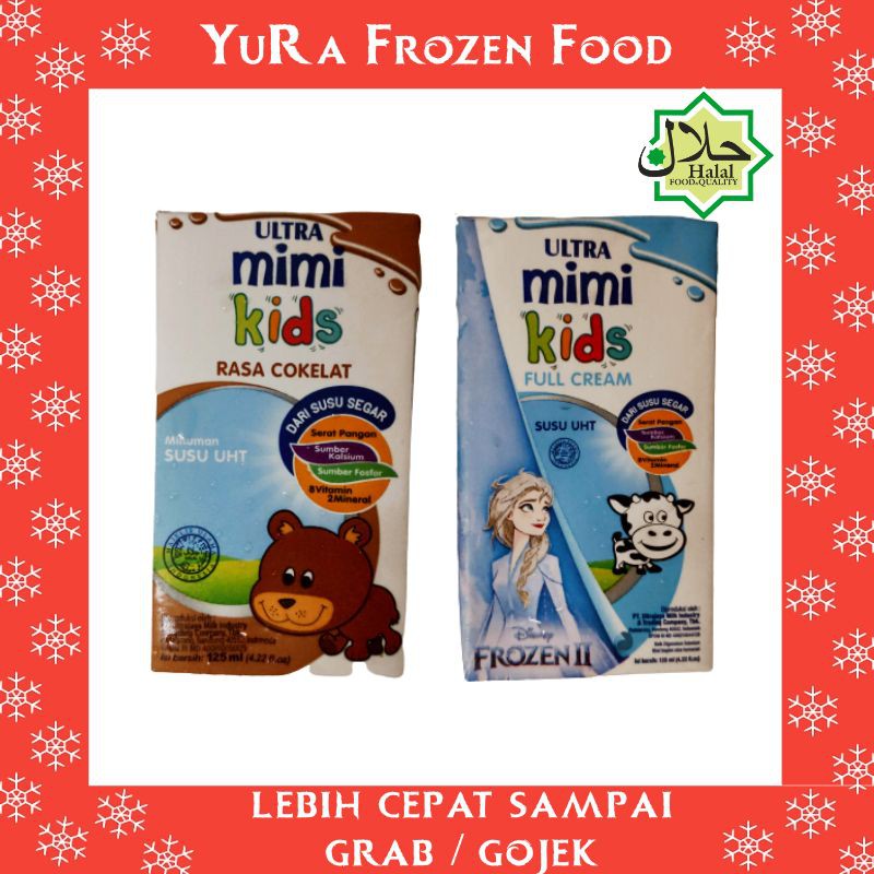 Jual Susu ULTRA MIMI Kids Milk 125 ml Coklat / Full Cream | Shopee ...