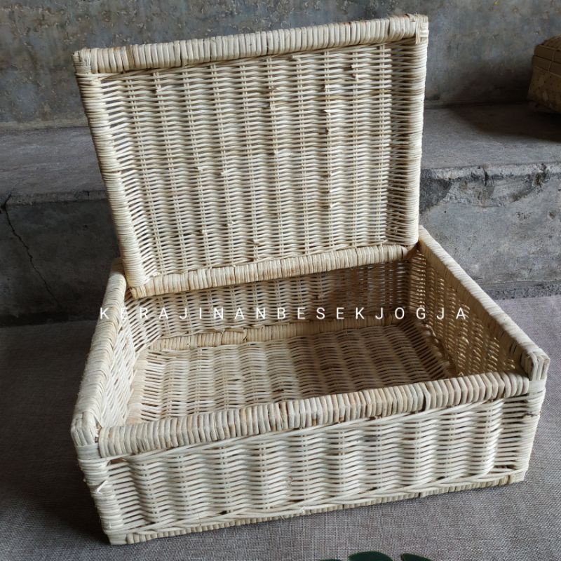 Jual BOX ROTAN BESAR PREMIUM | premium anyaman rotan box kue kering ...