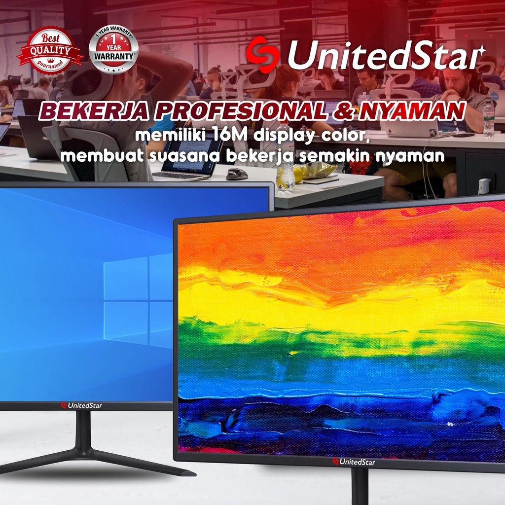 Jual Monitor 20 Inch Murah-UnitedStar Official-Electronics-Monitor ...