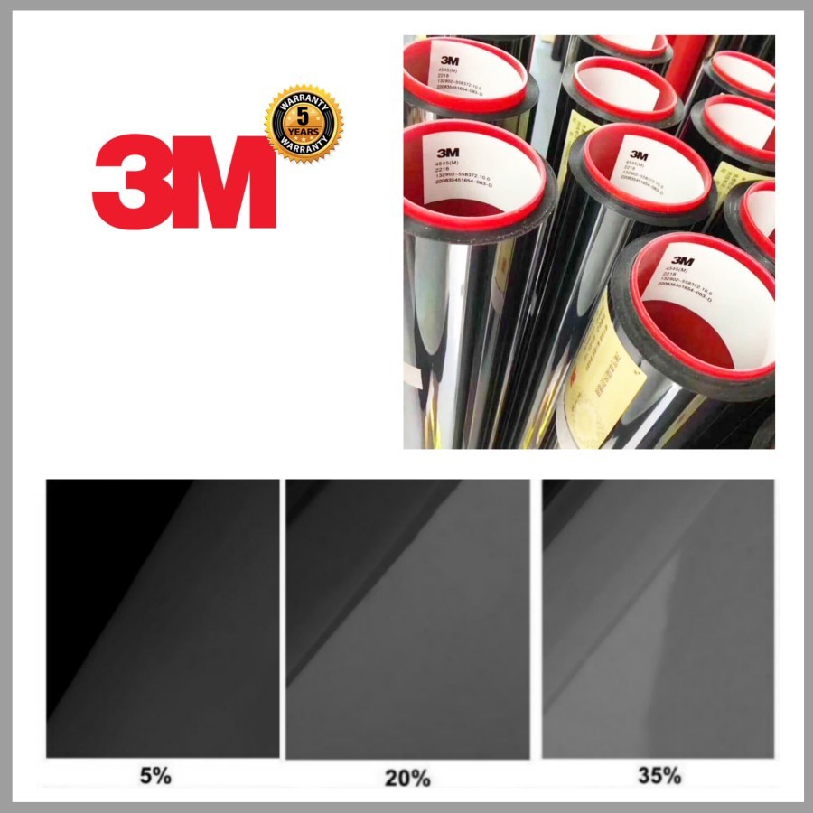 Jual Kaca Film 3M Black Beauty Untuk Samping Belakang | Shopee Indonesia