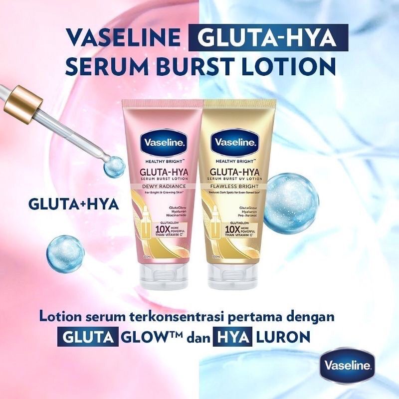 Jual VASELINE GLUTA HYA | Shopee Indonesia