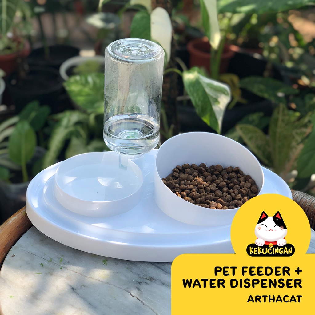 Jual PET FEEDER Convey Arthacat Tempat Makan dan Water Dispenser Kucing ...