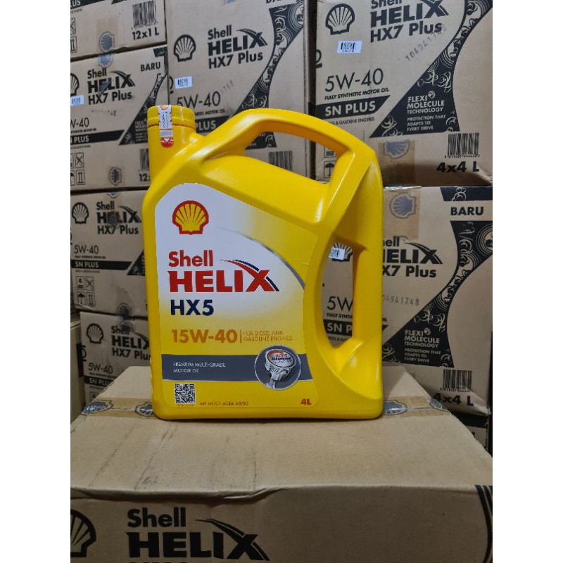 Jual Shell Helix HX5 15W40 4L | Shopee Indonesia