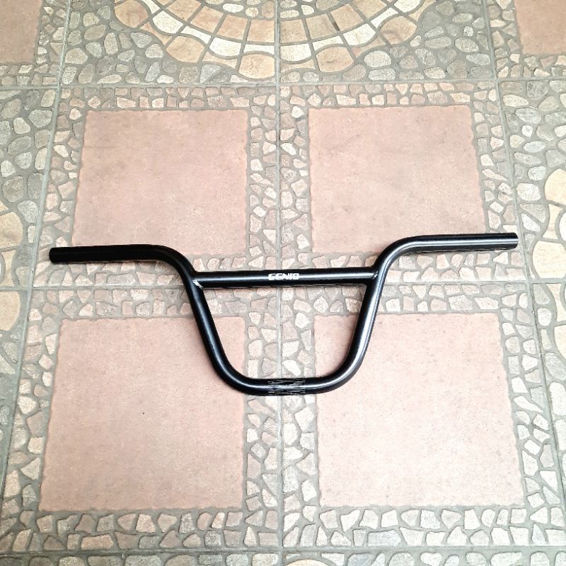 Jual STANG HANDLEBAR BMX BESI HITAM GENIO 63cm | Shopee Indonesia