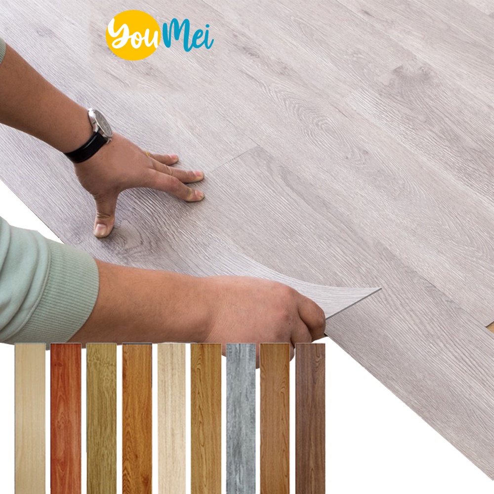 Jual Sticker Wallpaper Lantai Ubin Dinding Vinyl Tape 91x15 cm Tebal ...