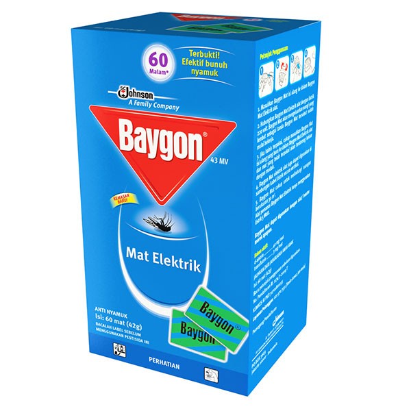 Jual Promo BAYGON MAT REGULAR 48'S 72X60 Berkualitas | Shopee Indonesia