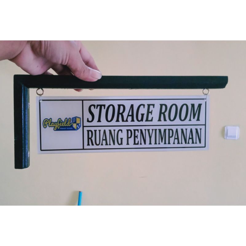 Jual PAPAN NAMA RUANG INFORMASI PETUNJUK RUANGAN AKRILIK CUSTOM ...