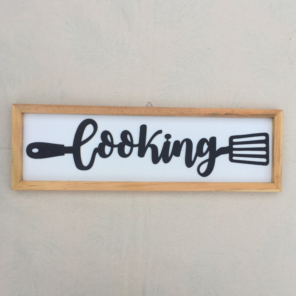 Jual Hiasan dinding Cooking spatula - Hiasan dinding frame tulisan ...