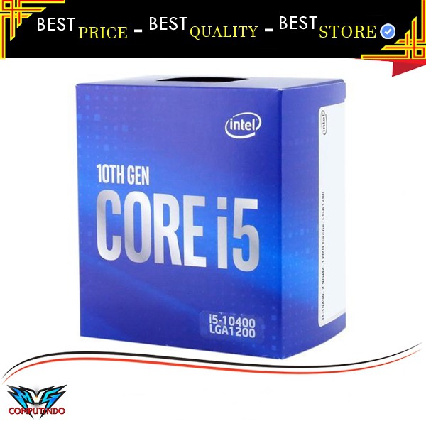 Jual Intel Core i5 10400 2.9Ghz Up To 4.3Ghz Cache 12MB Box LGA1200 | Shopee Indonesia