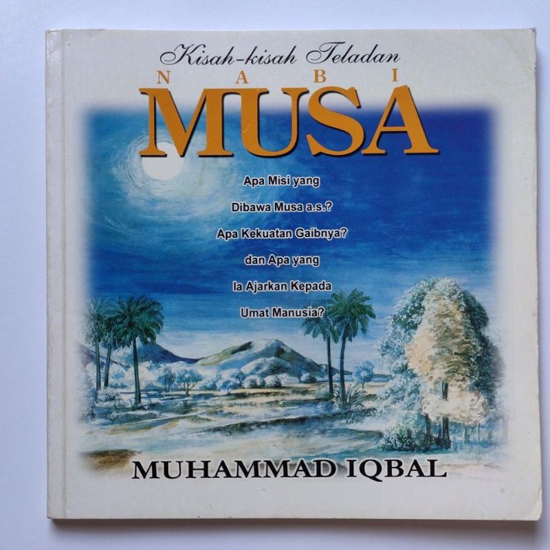 Jual buku religi - kisah-kisah nabi Musa - apa misi yang dibawa Musa a ...