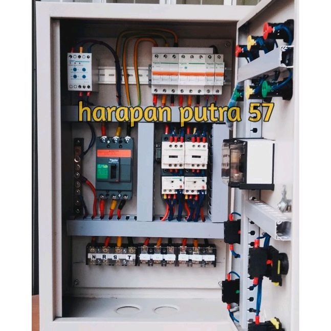 Jual PANEL DOL STARTER DINAMO MOTOR LISTRIK 3 PHASE 2GROUP | Shopee ...