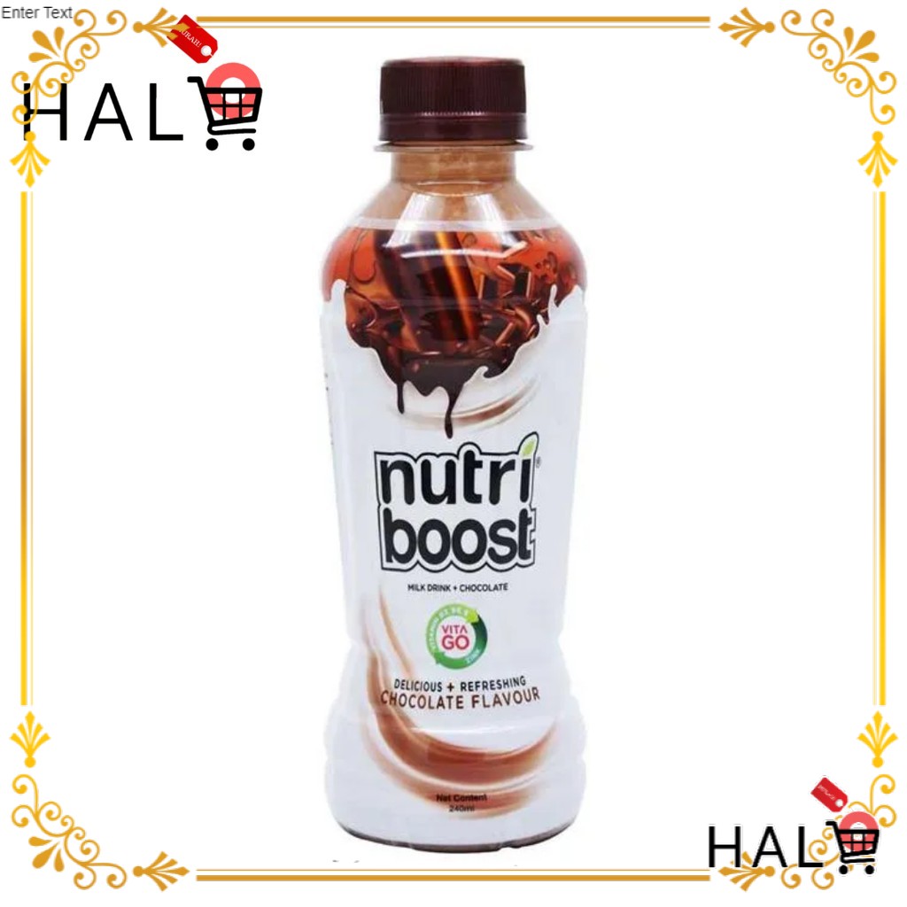 Jual NUTRIBOOST CHOCOLATE FLAVOUR 240ML | Shopee Indonesia