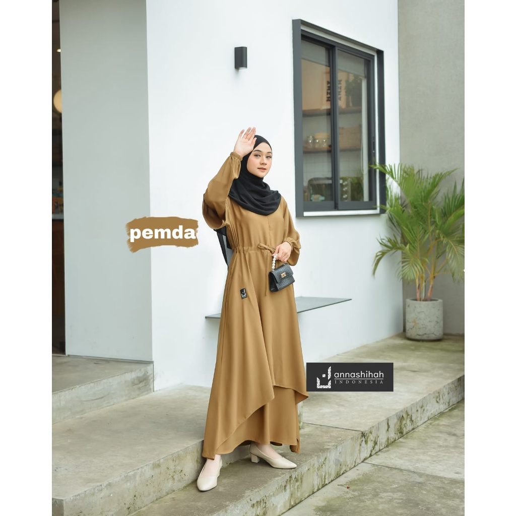 Jual ABAYA AZMIZA BY ANNASIHAH GAMIS YORIS BERLABEL EXCLUSIVE SIMPLE ...
