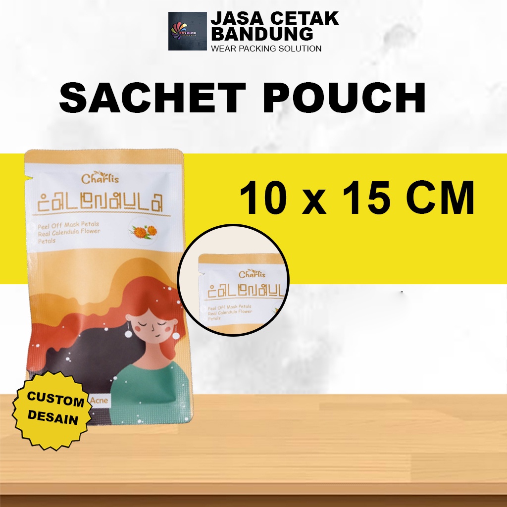 Jual Kemasan Custom Sachet Full Print Ukuran 10x15 | Shopee Indonesia