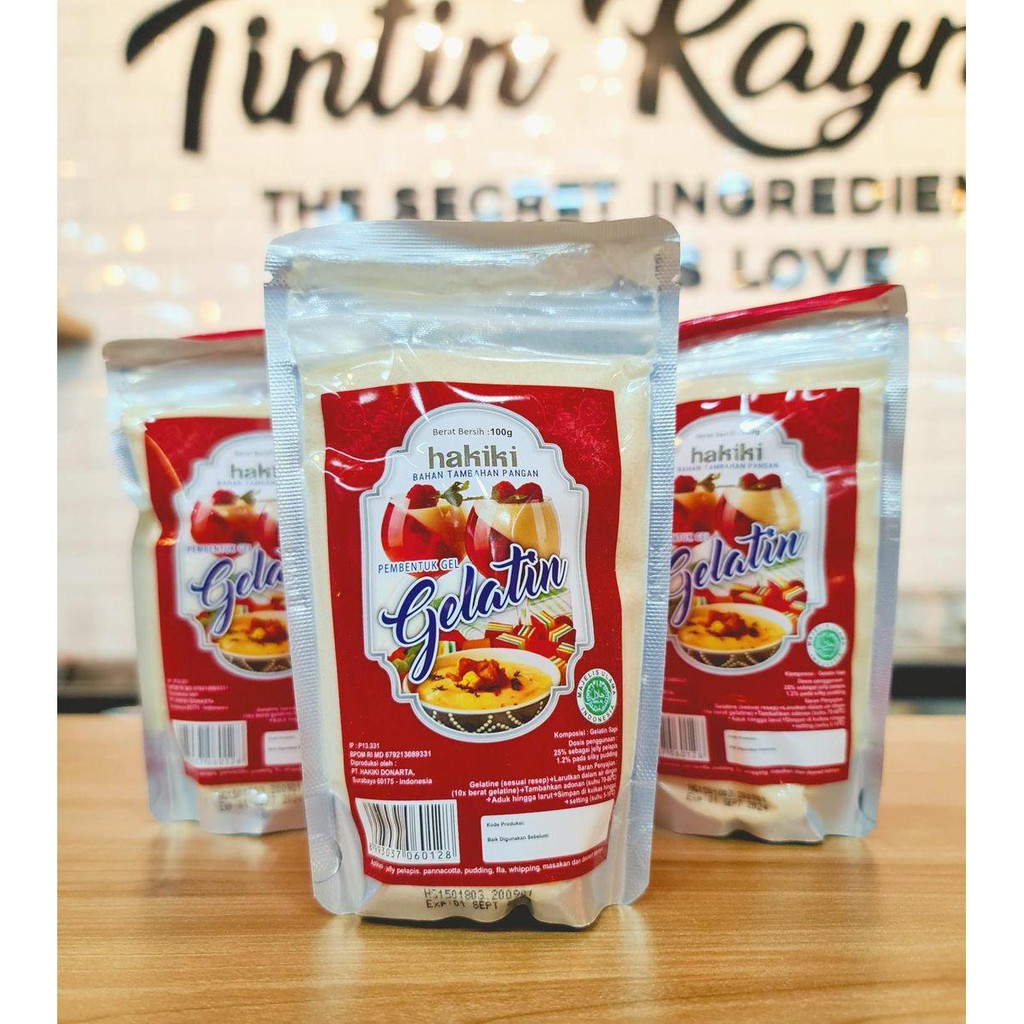 Jual GELATIN POWDER 100GR | Shopee Indonesia