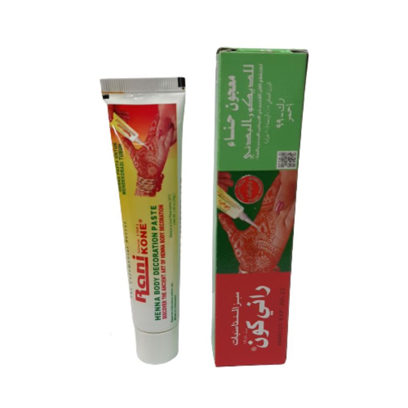 Jual Rani kone besar 30gr // Hena Paste Rani kone Besar satuan | Shopee ...