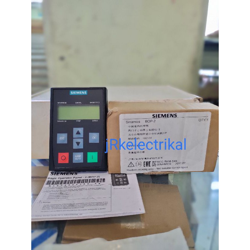 Jual SIEMENS SINAMICS BOP 2 PANEL CONTROL | Shopee Indonesia