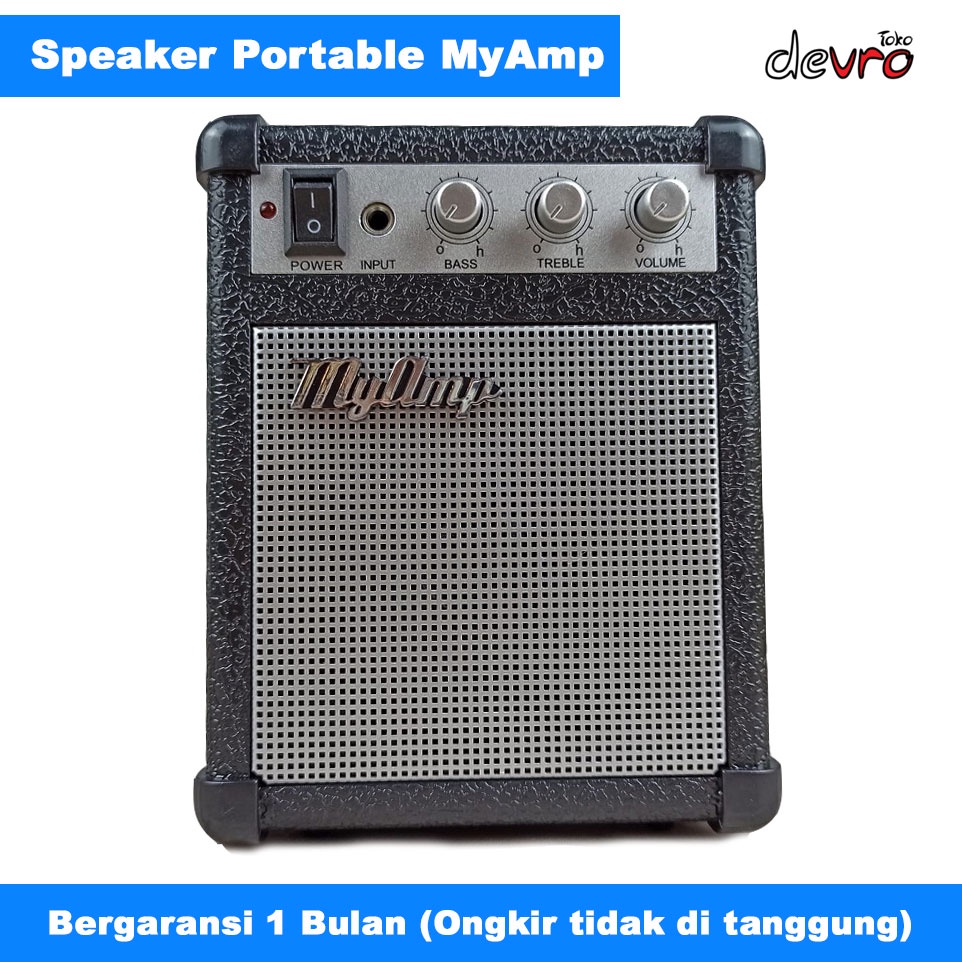 Jual MyAmp Classic Amplifier Portable Speaker - Speaker Portable - Speaker Unik | Shopee Indonesia