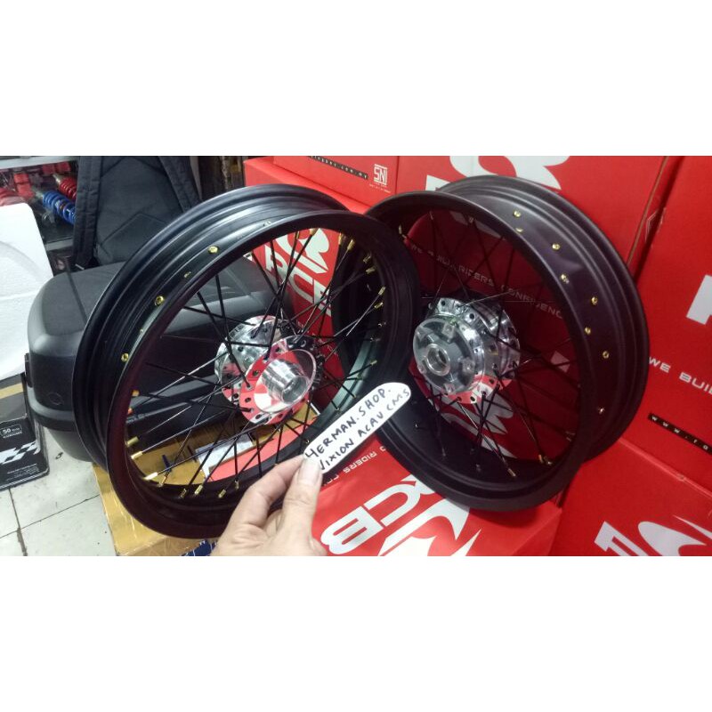 Jual Velg jari-jari Vixion / velg lebar jari vixion / Paket velg jari ...