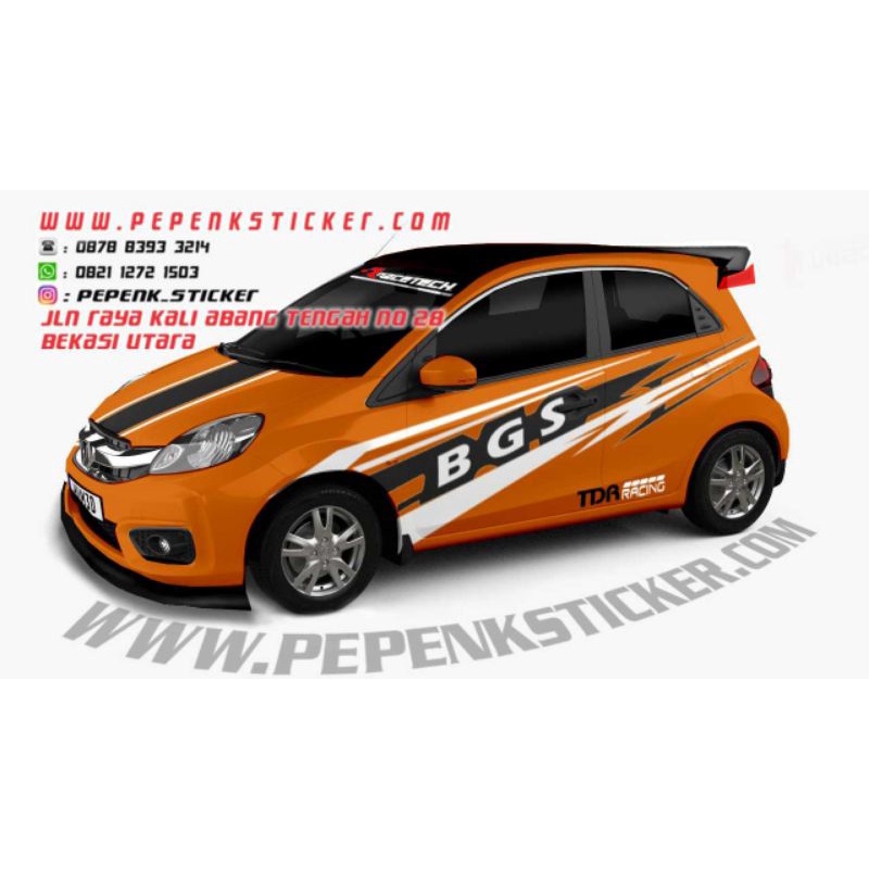 Jual sticker mobil brio | Shopee Indonesia