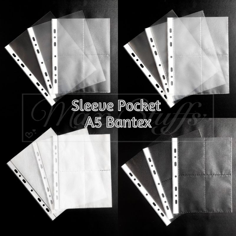 Jual Sleeve Pocket Binder A5 Bantex Untuk Photocard Postcard Bisa ...