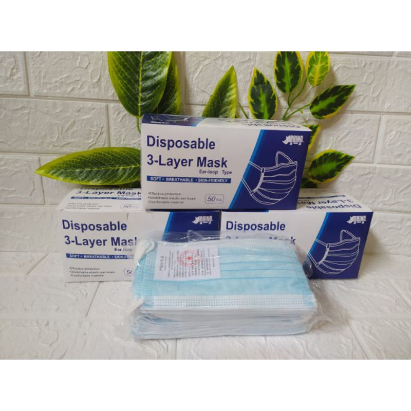 Jual Disposible 3layer Mask | Shopee Indonesia