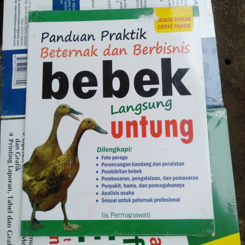 Jual Buku BETERNAK DAN BERBISNIS BEBEK LANGSUNG UNTUNG (Panduan Praktik ...