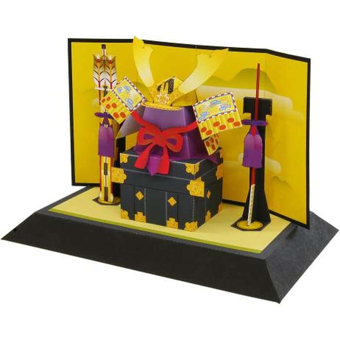 Jual DIY Miniatur Papercraft Kabuto Kazari Set | Shopee Indonesia