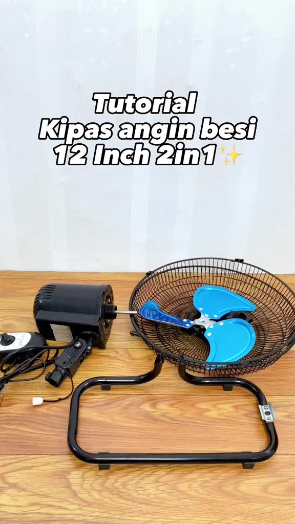 Jual KIPAS ANGIN DESKFAN 12 INCH 2 IN 1 / KIPAS ANGIN TORNADO / KIPAS ...