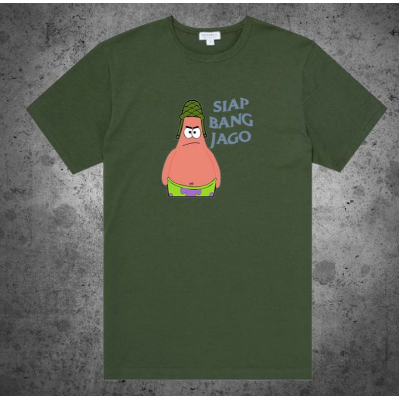 Jual kaos polos patrick star / kaos sablon terbaru / kaos animasi termurah / kaos patrick ...