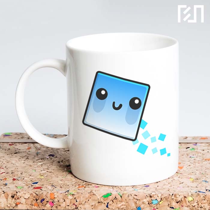 Jual Mug Icon Games Geometry Dash Cube 102 Robot 1 | Shopee Indonesia