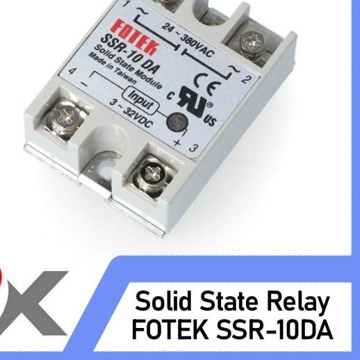 Jual Fotek SSR-10DA Solid State Relay Fotek 10 Ampere SSR 10DA Amper | Shopee Indonesia