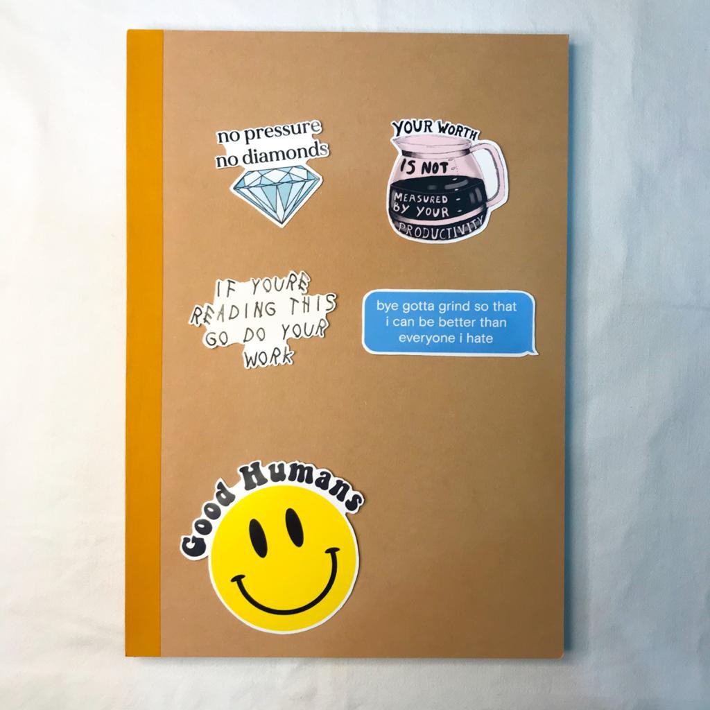 Jual Productivity Aesthetic Sticker Pack - Productivity Laptop Notebook ...