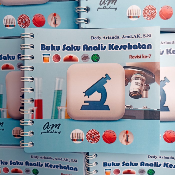 Jual Produk Terbaru Bsak Spiral / Buku Saku Analis Kesehatan Revisi 7 ...
