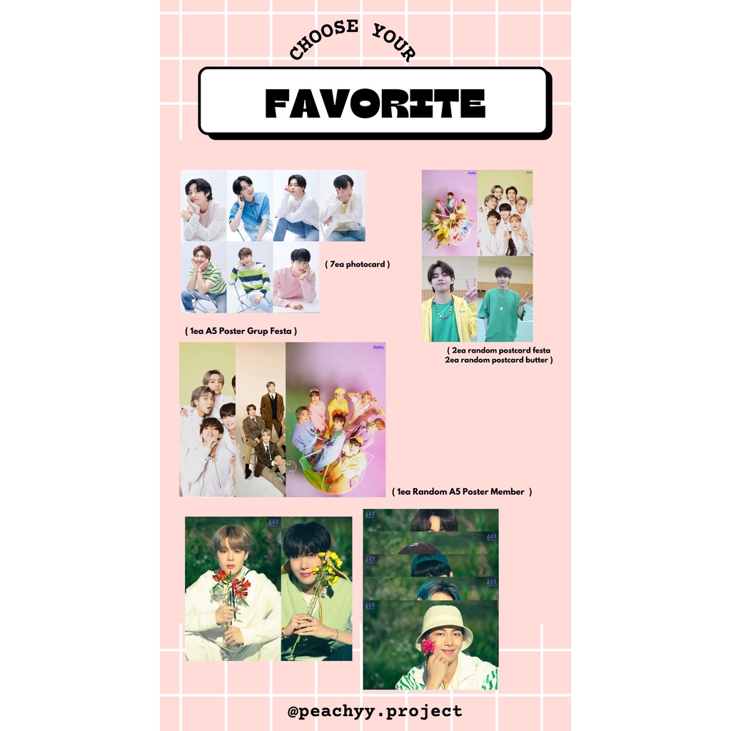 Jual MINI FANKIT BTS (KPOP FANKIT/KPOP STUFF) BUTTER - FESTA | Shopee ...