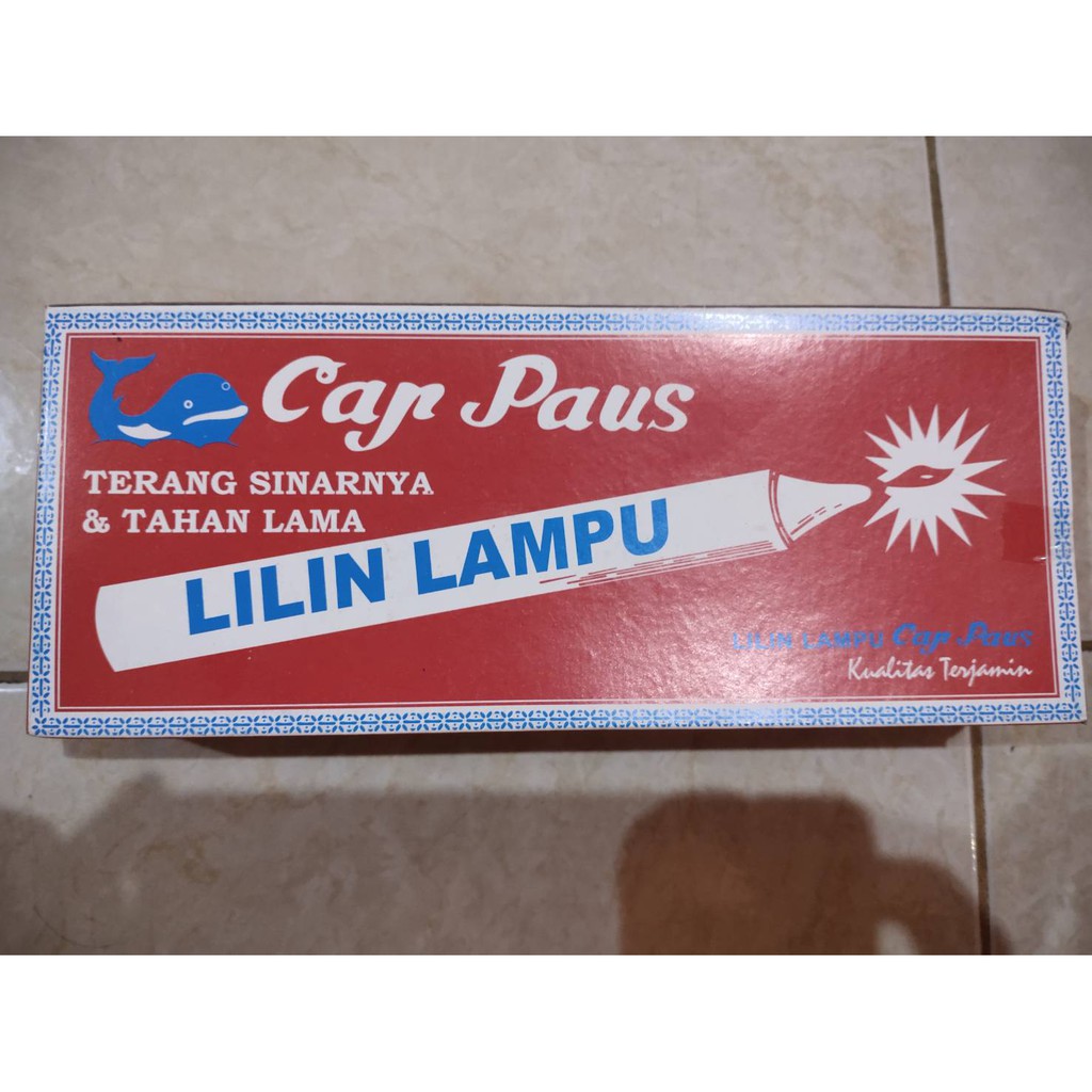 Jual Lilin Putih Cap Paus isi 8 Batang | Shopee Indonesia