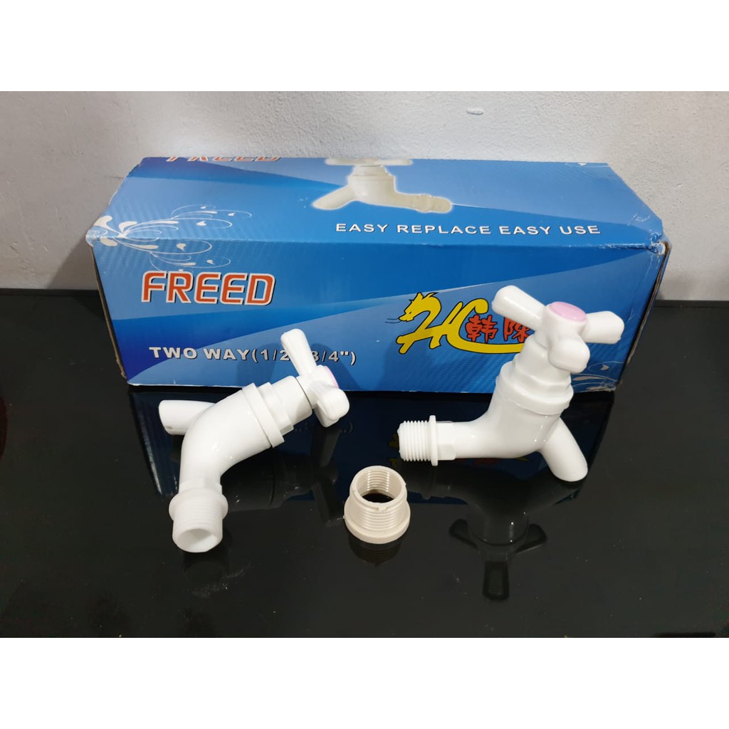 Jual Keran / Kran PVC 1/2 & 3/4" | Shopee Indonesia