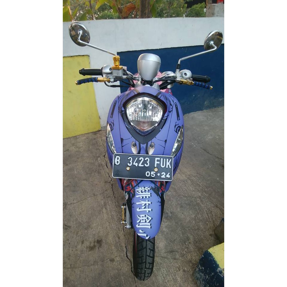 Jual Real Pict Original Decal Sticker Fino All Series Motif Samurai ...