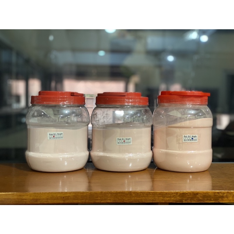 Jual Powder HC Pink polos dan Pink Vained Bright 1kg | Shopee Indonesia