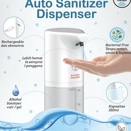Jual ONEMED - Auto Sanitizer Dispenser | Automatic Dispenser Sanitizer ...
