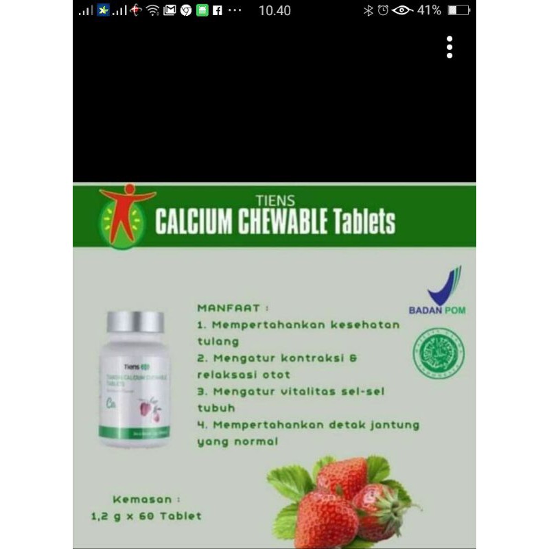 Jual Tiens Calcium Chewable Tablet | Shopee Indonesia