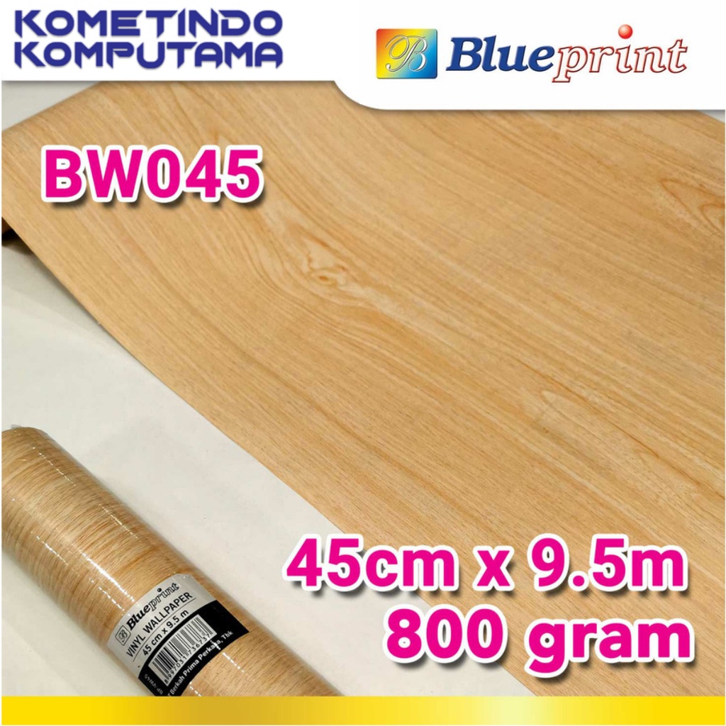 Jual BW045 Wallpaper Sticker Vinyl Dinding BLUEPRINT 45Cm x 9,5M Motif BW045 - Wallpaper Dinding ...